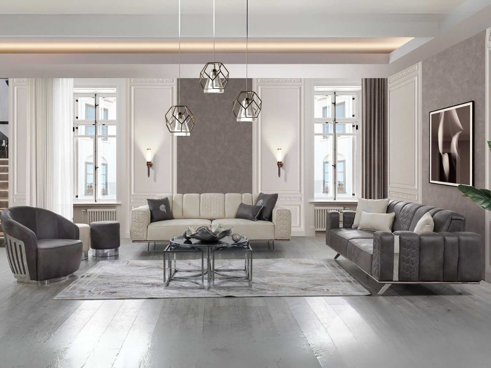 Lion Silver Koltuk Takımı – Vizyon Mobilya