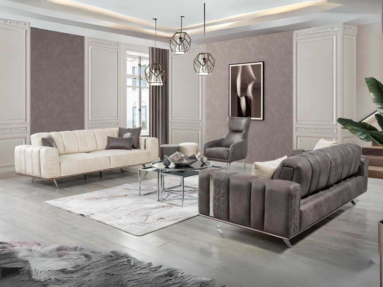 Lion Silver Koltuk Takımı – Vizyon Mobilya